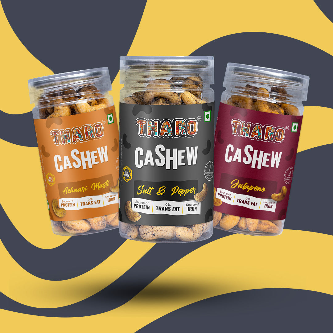 ROASTED CASHEWS – THARO SNACKS