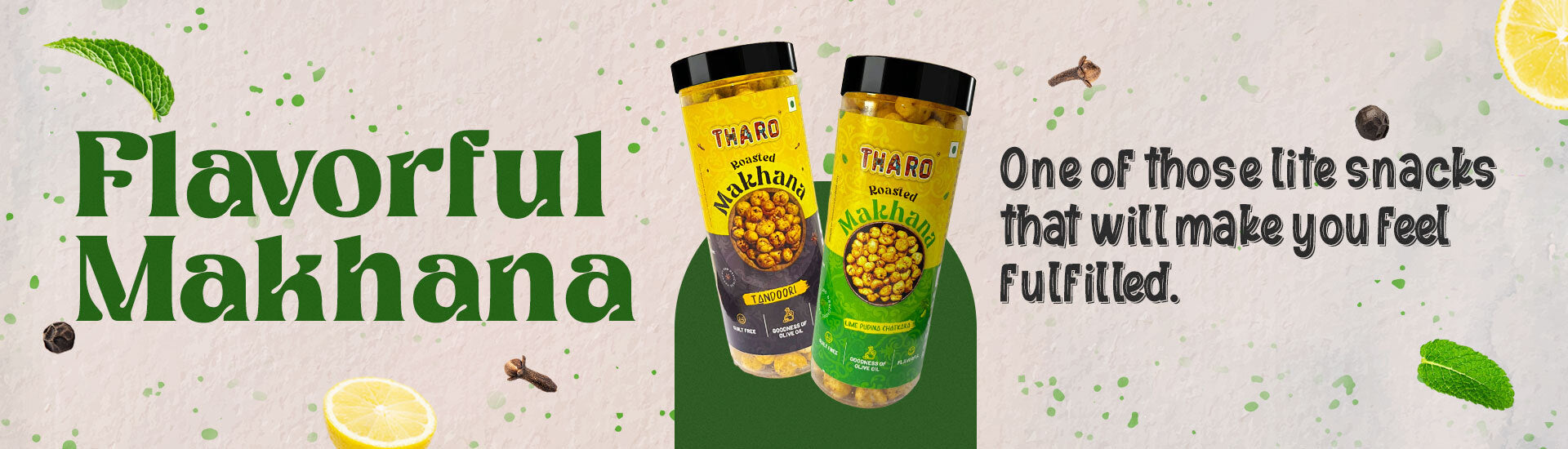 ROASTED MAKHANA – THARO SNACKS