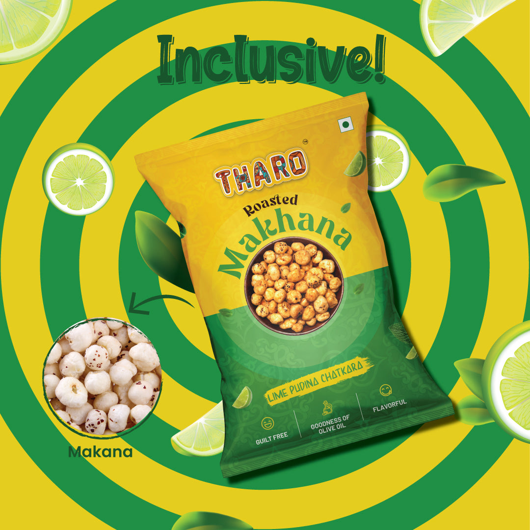 ROASTED MAKHANA – THARO SNACKS