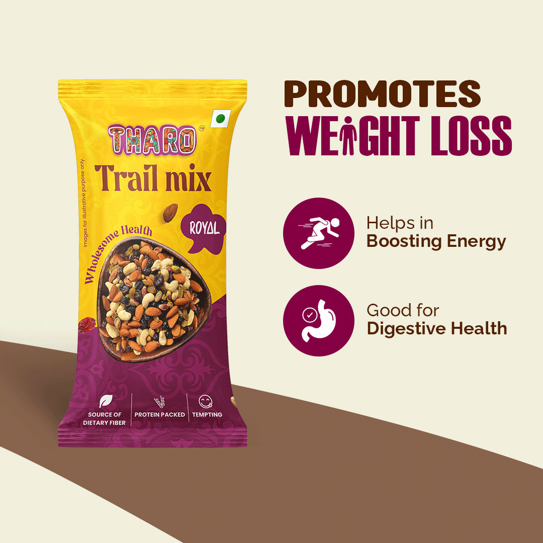 THARO Royal Roasted Trail Mix |28 gms – THARO SNACKS