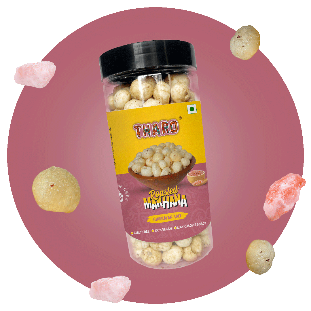 Tharo's Ghee Roasted Himalayan Salt Makhana- 75g – THARO SNACKS