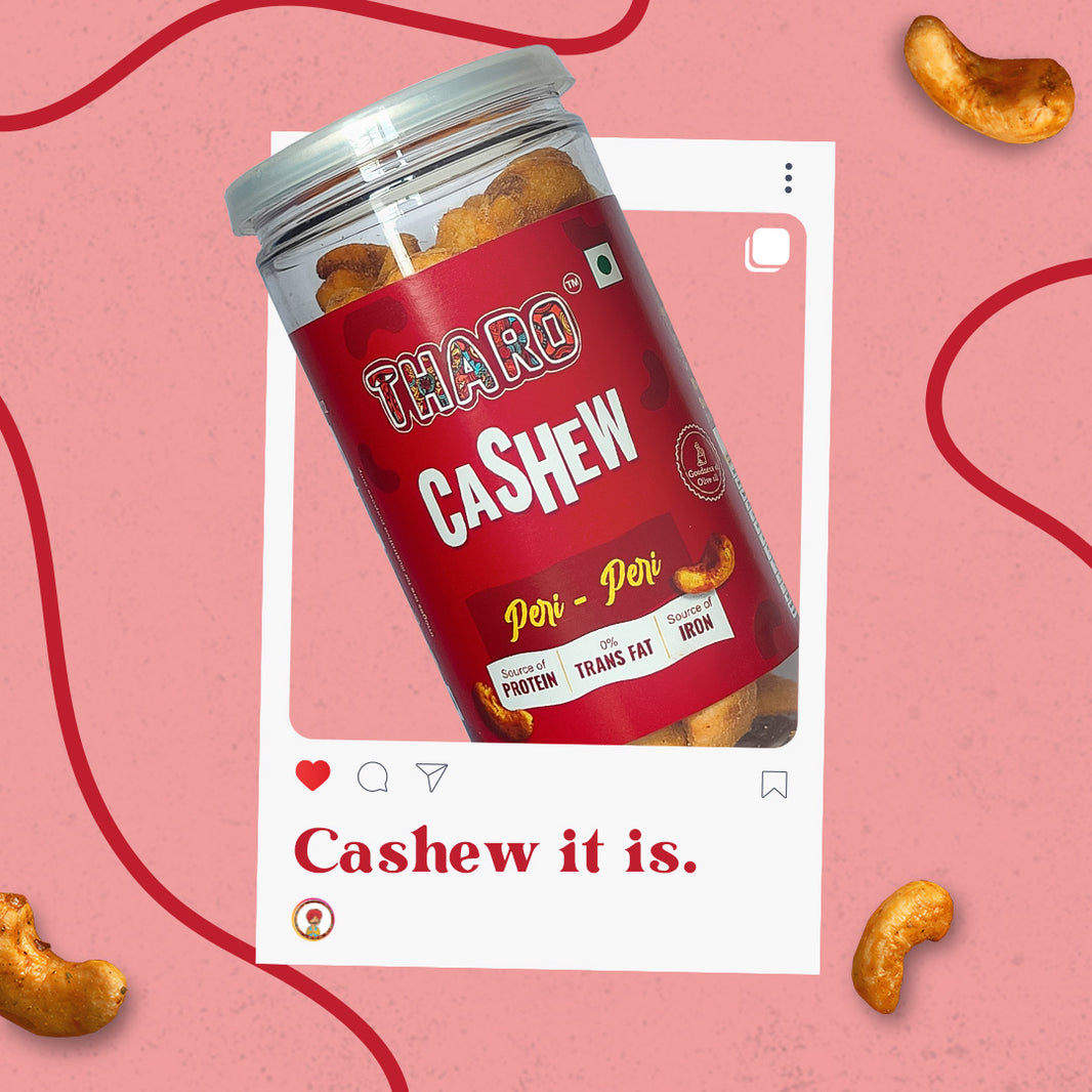 ROASTED CASHEWS – THARO SNACKS