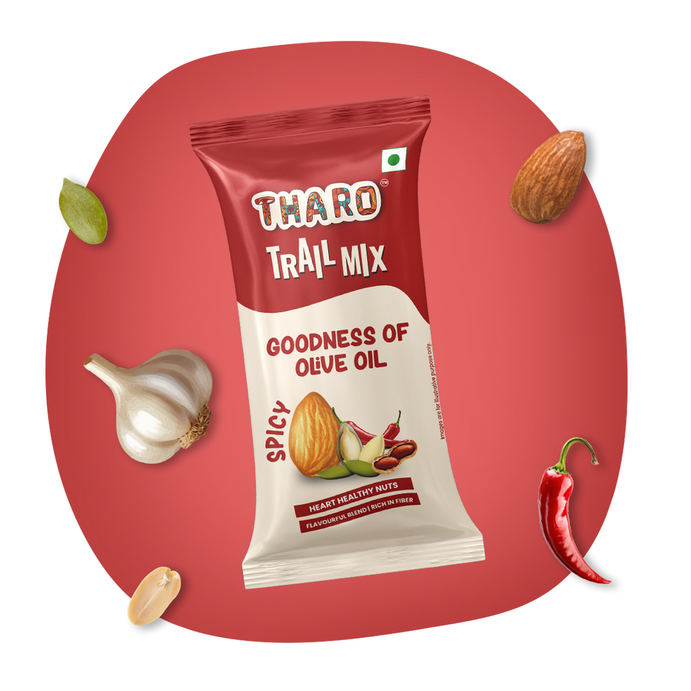 THARO Spicy Roasted Trail MIX | Pack of 10 | 300gm – THARO SNACKS